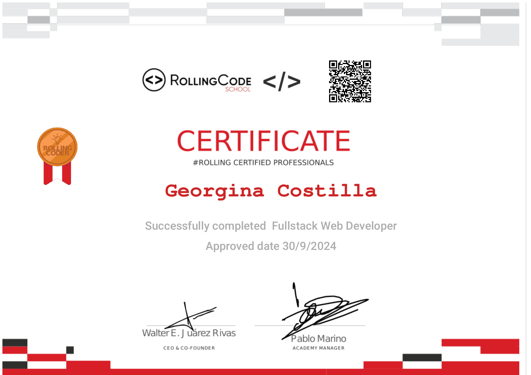Georgina Costilla - FullStack Web Dev | HTML, CSS, Bootstrap, Tailwind | JavaScript, TypeScript ...