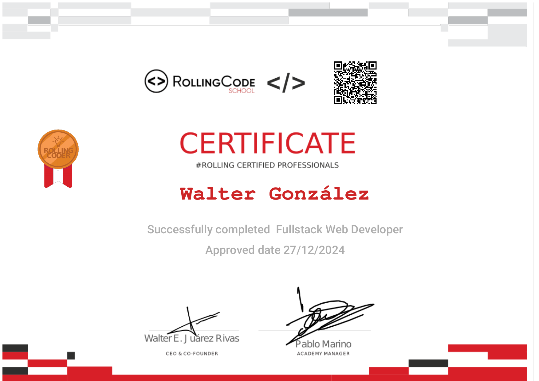 Walter Gonzalez - Desarrollador web full Stack | React | Next | React native | Mongo | SQL ...